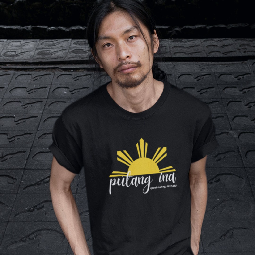 Putang Ina Shirt, Tagalog Shirt, Philippines Sun Shirt, Filipino Shirt, Unisex Jersey Short ...