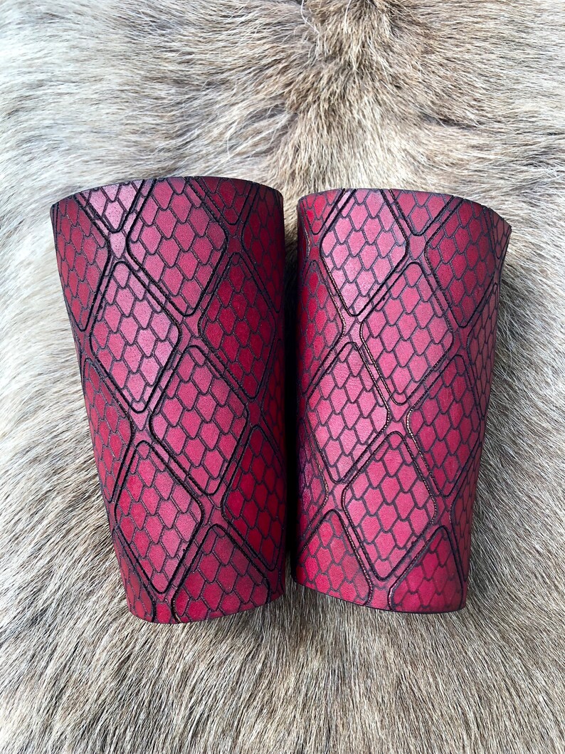 Dragonscale Bracers Multiple Colors Available Cosplay Arm - Etsy