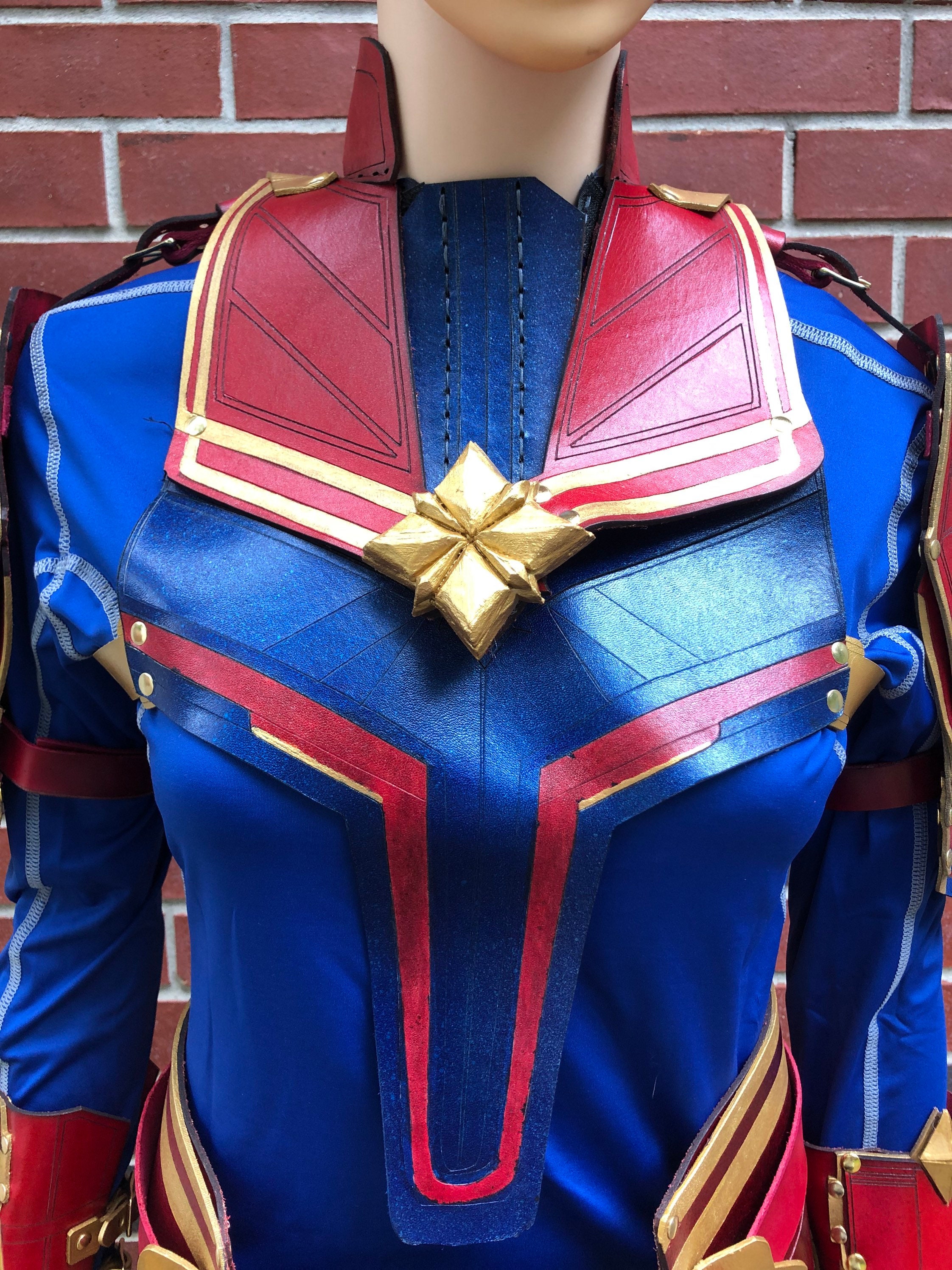 Cosplay Armor Comicon Superhero Leather Armor Set Leather - Etsy