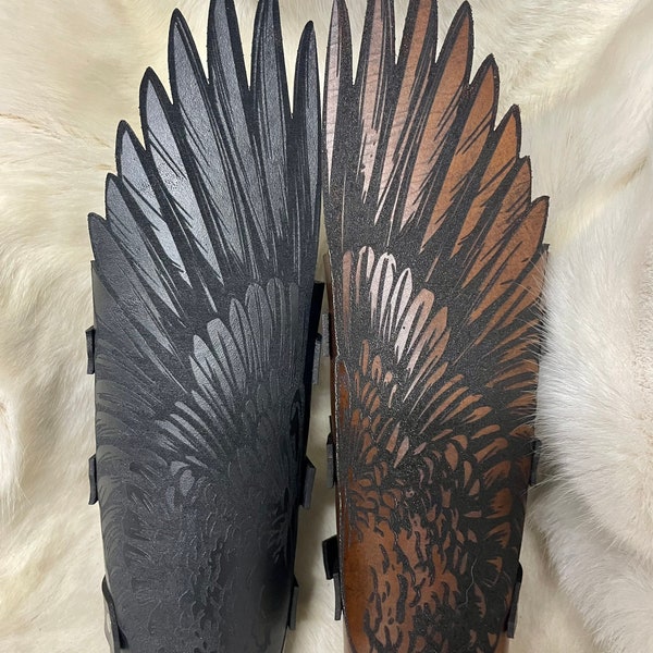 Leather Arm Guards - Etsy