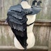 Raven Female Leather Armor Wing and Pauldron Leather Wing Armor 1 - Etsy UK