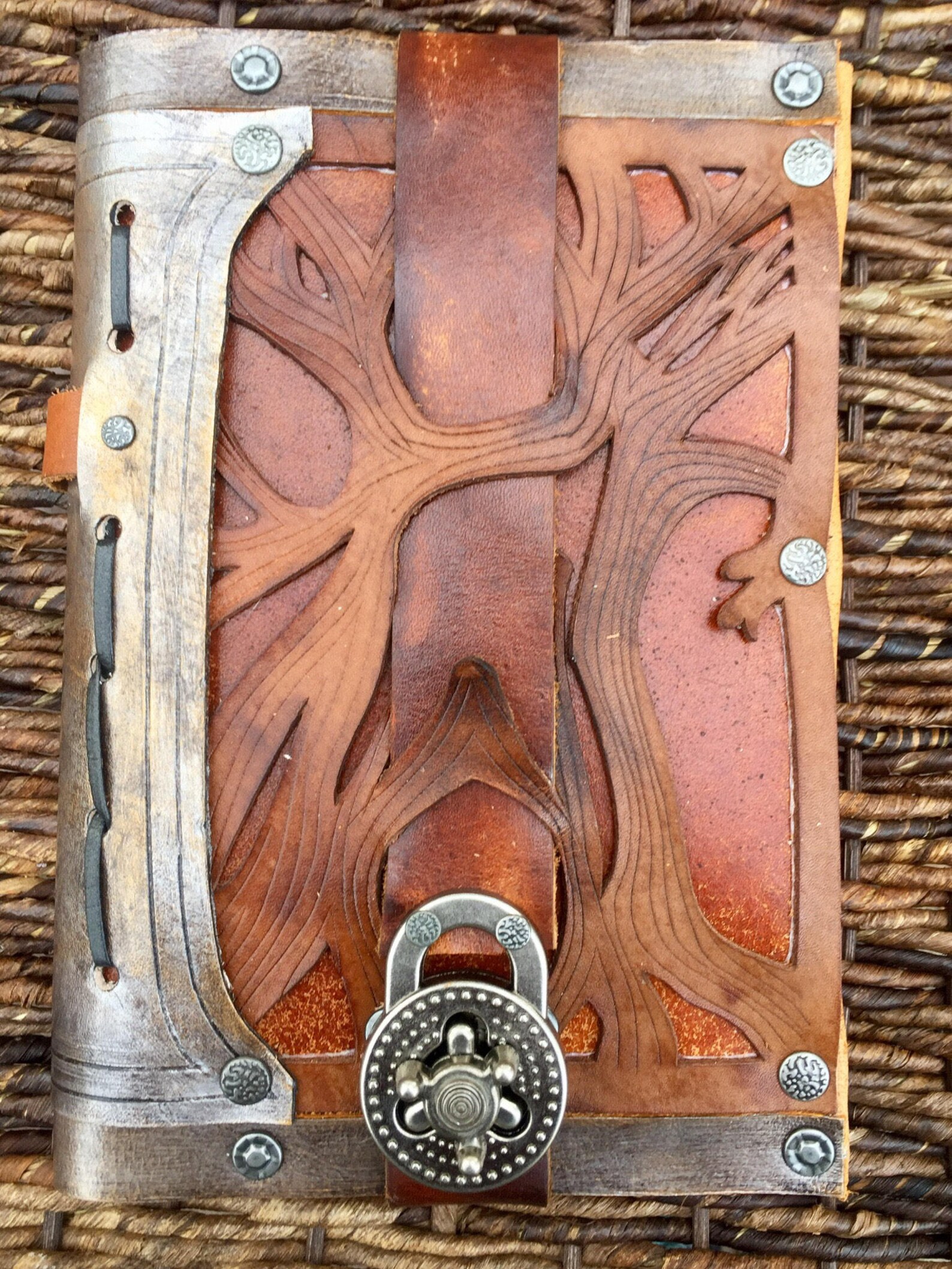 Travel Journal With Lock Adventure Journal Refillable - Etsy