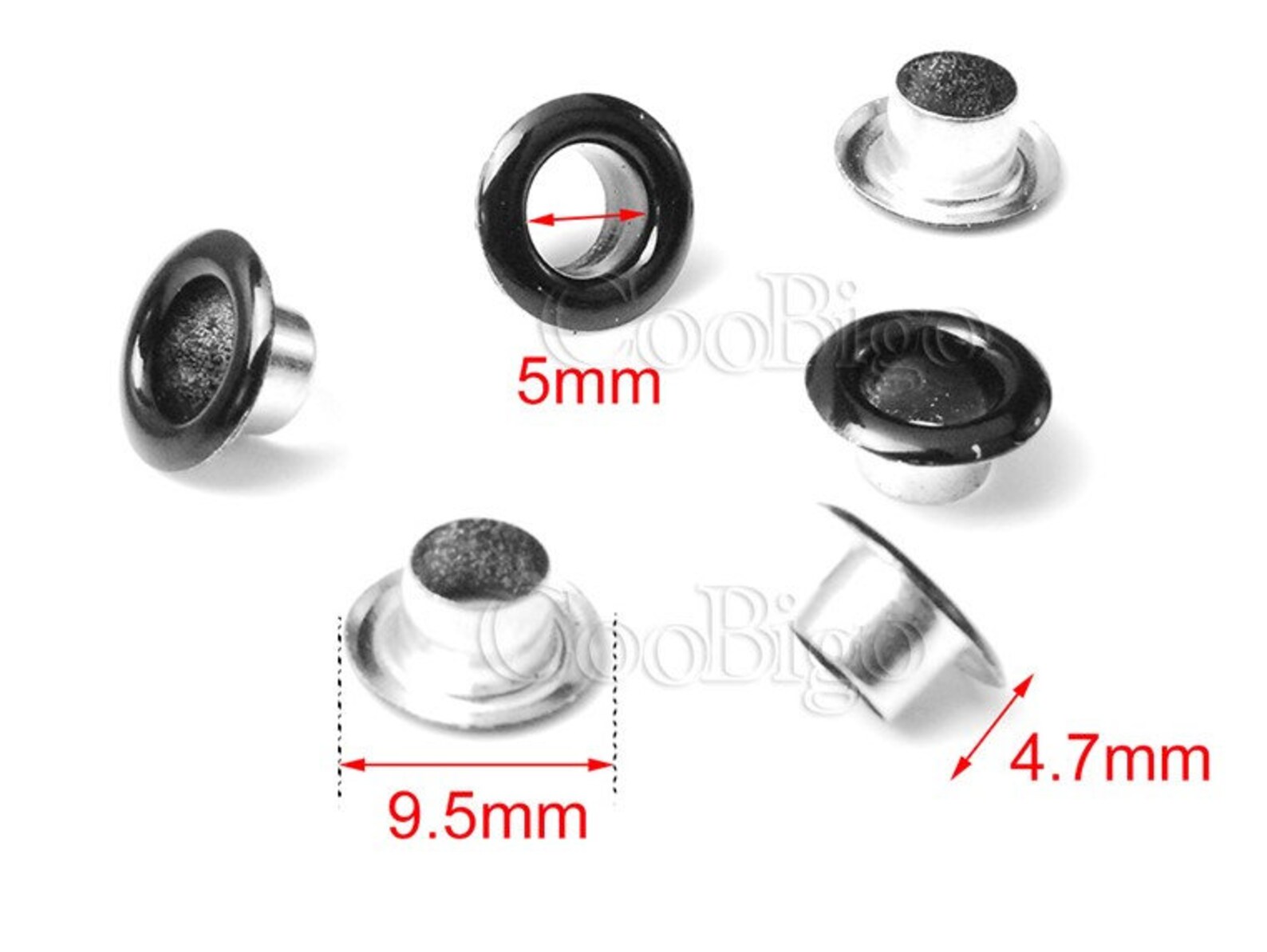 Colored Eyelets 50ct 3/16 Eyelets 5mm Eyelets for - Etsy