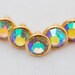 Gold Post Crystal Rivets 6mm Colored Crystal Rivets Gold Post Bulk ...
