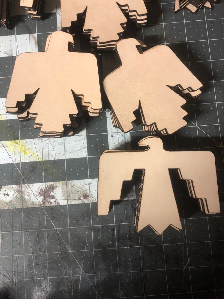 Leather Shapes Leather Cut Outs Custom Leather Shapes for - Etsy