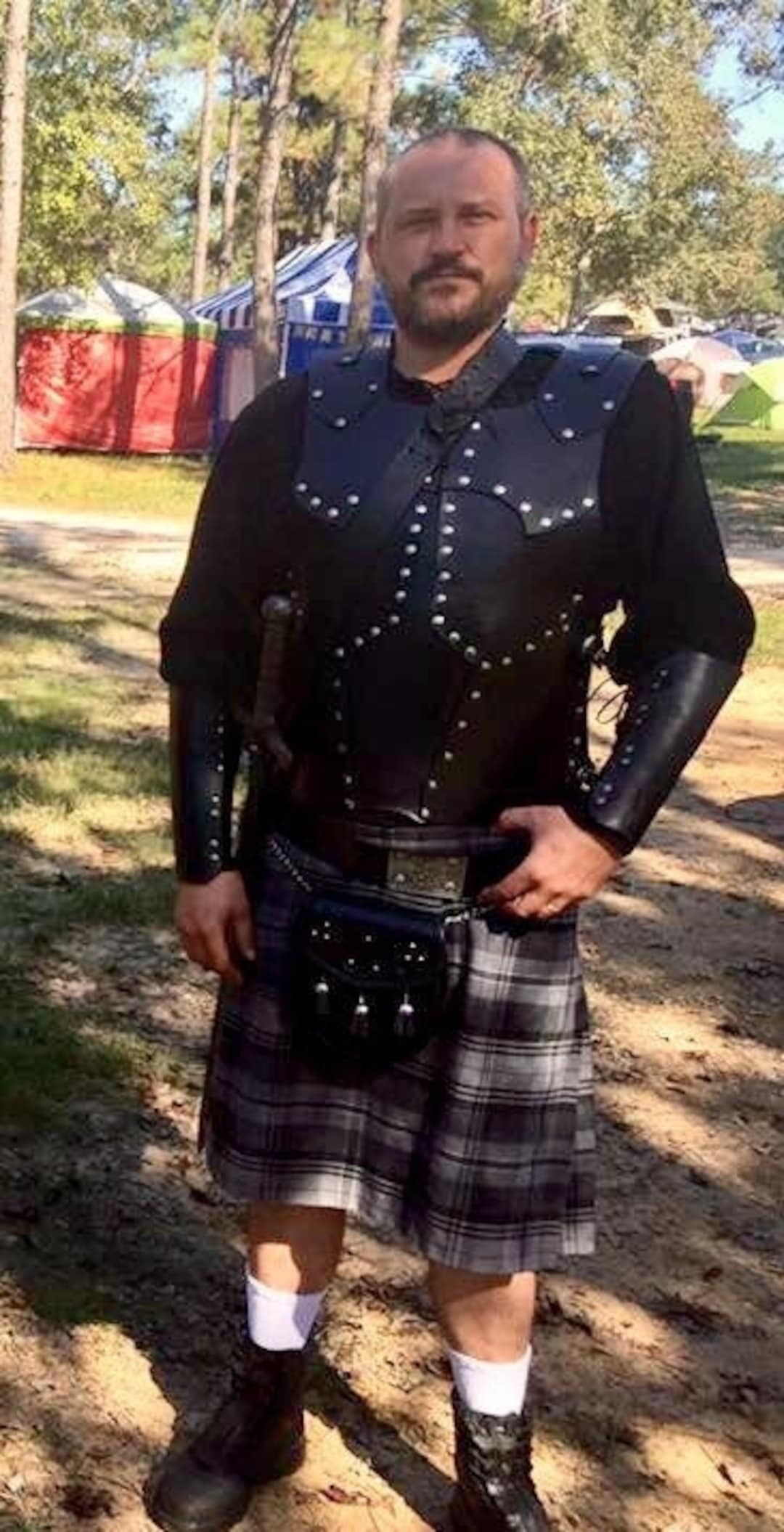 Titan Leather Armor Set Male Leather Armor Warrior Armor Viking Armor ...