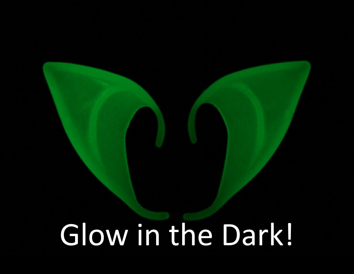 Elven Ears Glow in the Dark Cosplay Ears - Etsy