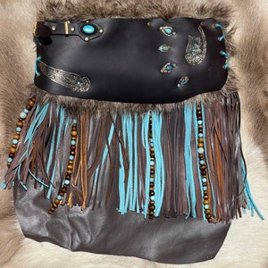 Fur-lined Leather Armor Costume Leather Cosplay Larp Armor - Etsy