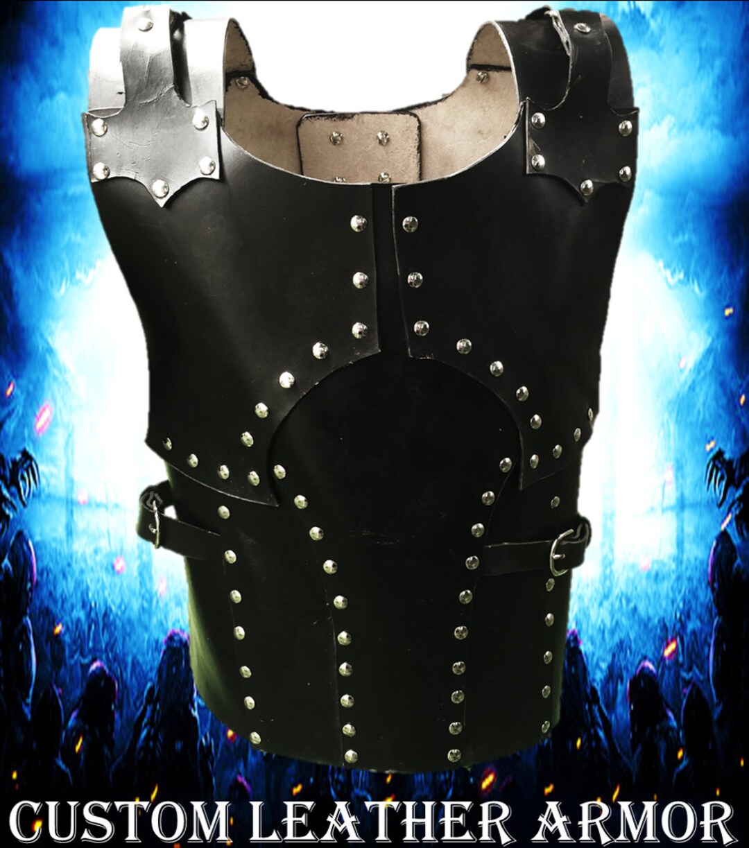 Leather Armor Armor Set Men Custom Viking Cosplay Armor Leather Mens ...