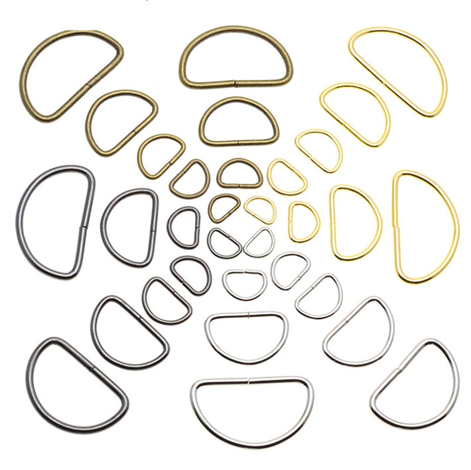 D-ring Hardware Leatherworking Hardware Welded D-rings - Etsy