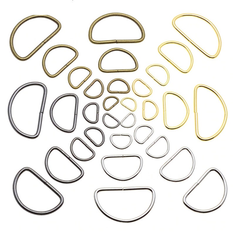 D-ring Hardware Leatherworking Hardware Welded D-rings - Etsy