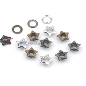 Star Eyelets Star Rivets Star Conchos Crystal Stars Star Screwposts ...