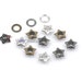 Star Eyelets Star Rivets Star Conchos Crystal Stars Star Screwposts ...