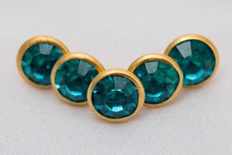 Glass Crystal Rivets 6mm Rhinestone Glass Rivets Gold Post - Etsy