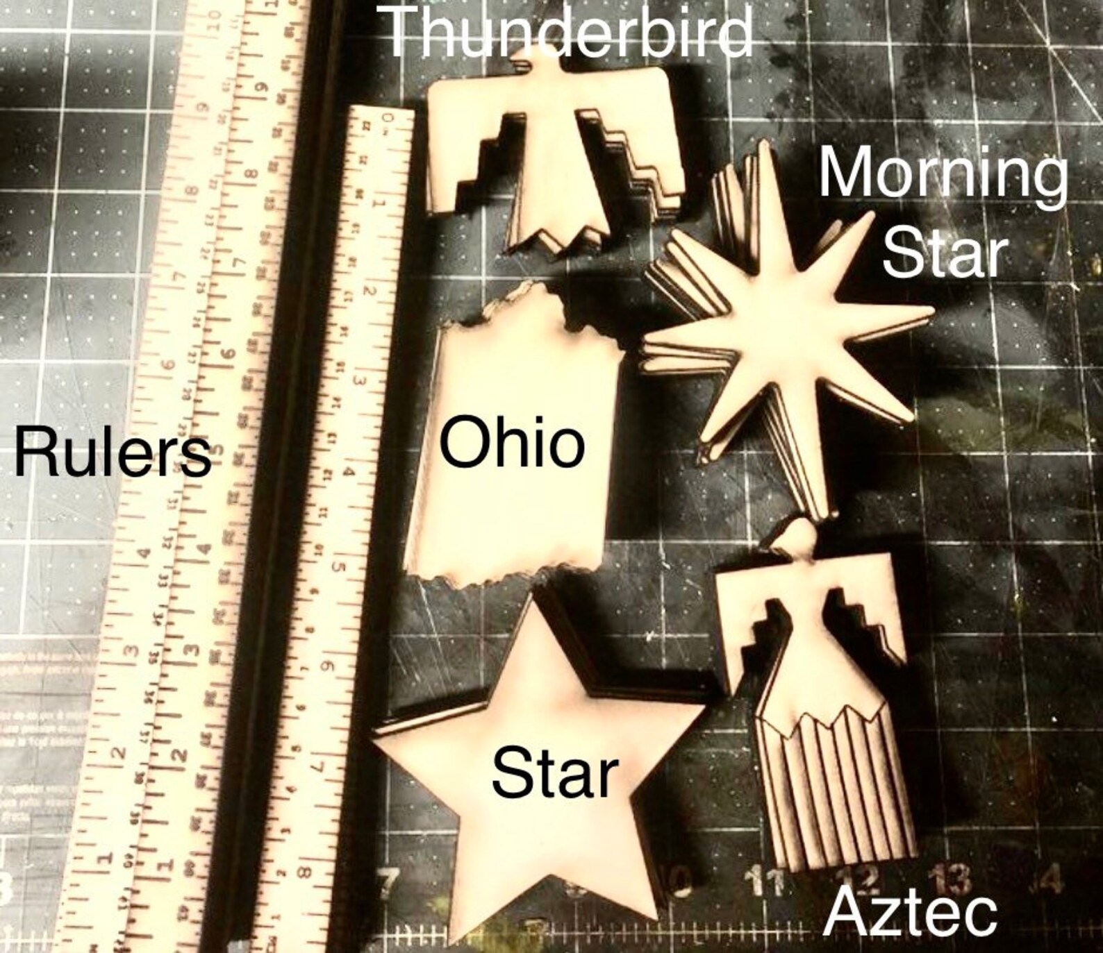 Leather Shapes Leather Cut Outs Custom Leather Shapes for - Etsy