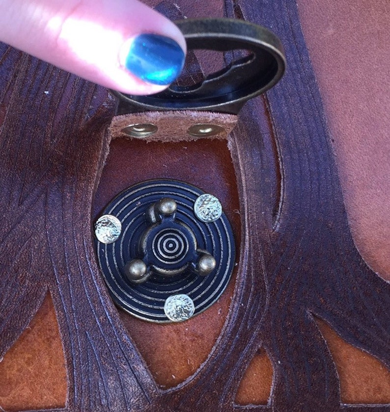 Medieval Leather Tree Journal Hand-carved Refillable Leather - Etsy