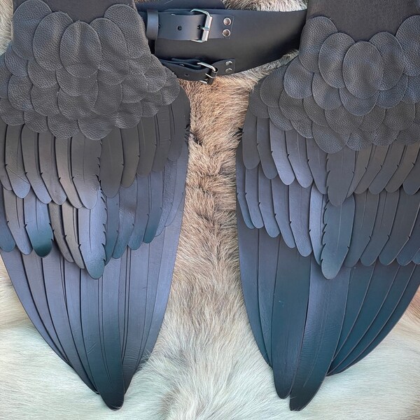 Raven Wing Bracer - Etsy
