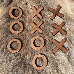 Table Top Tik-tak-toe Board Coffee Table Decor Coffee Table Board Game ...