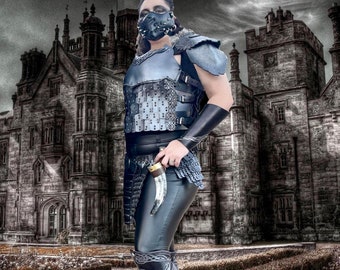 Leather Hip Armor Pattern - Etsy