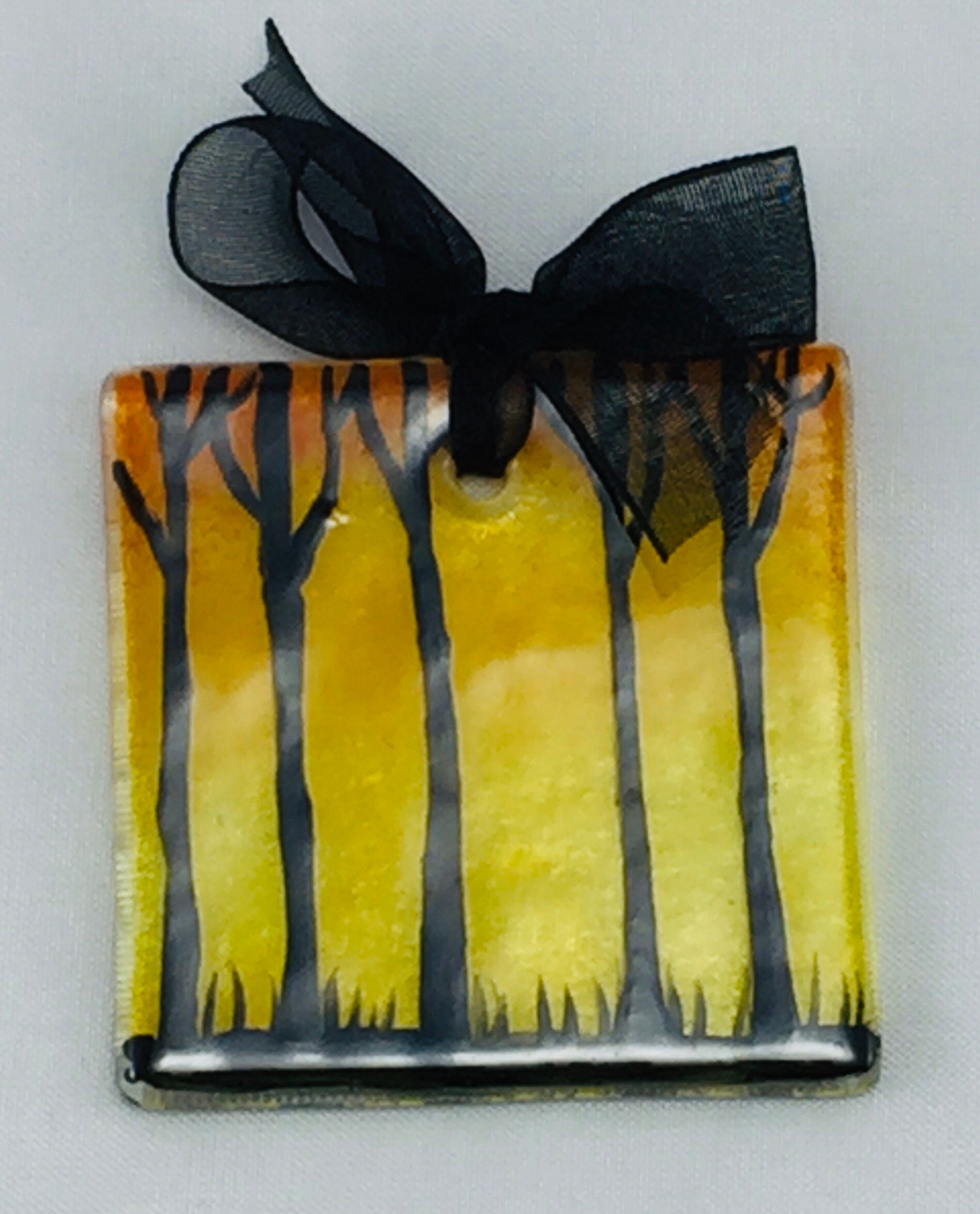 Sunset Trees Card - Etsy