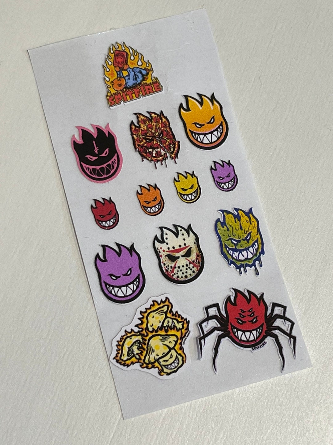 Miniature Spitfire Sticker Variety Pack for Fingerboards - Etsy