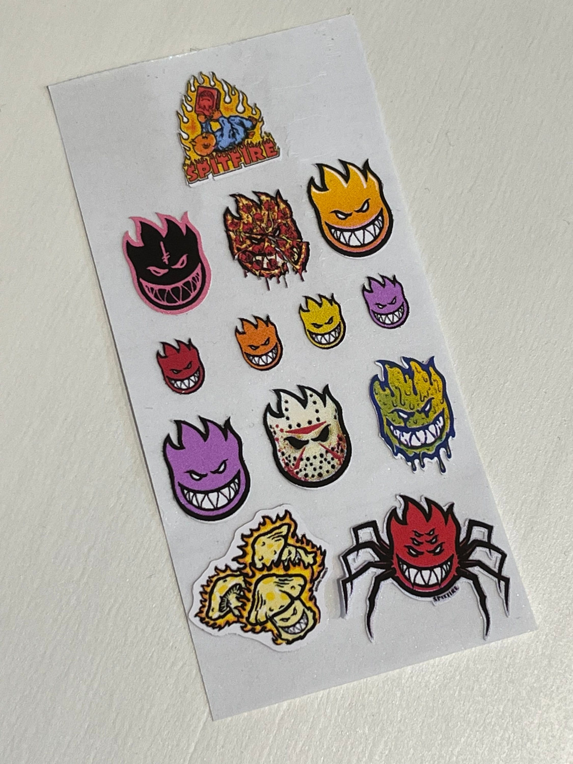 Miniature Spitfire Sticker Variety Pack for Fingerboards - Etsy