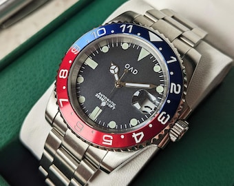 Seiko Mod Automatic Submariner NH35 Hulk - Etsy
