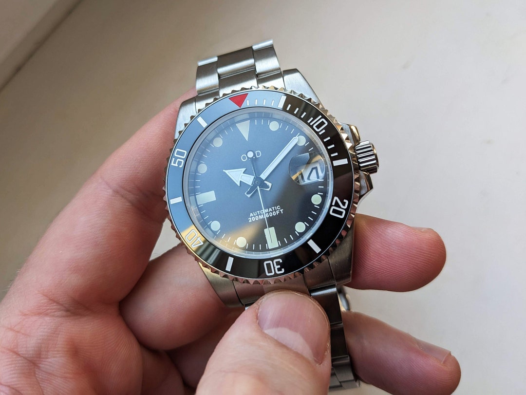 Custom Mod Vintage Submariner Handmade Dial Mod Watch Seiko - Etsy Canada