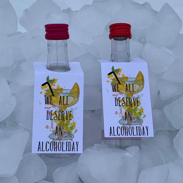 Liquor Bottle Tag - Etsy