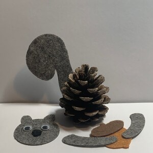Pine Cone Kid's Craft Pattern - Full Pattern and Tutorial to Make a Set ...