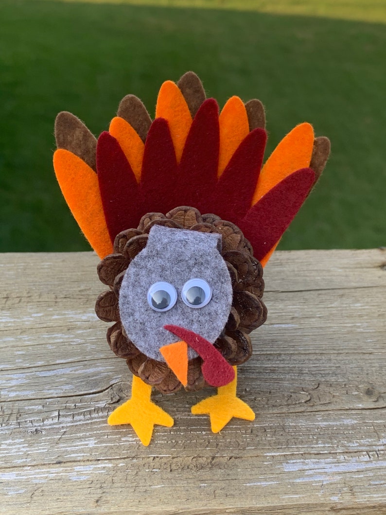 Pine Cone Kid's Craft Pattern - Full Pattern and Tutorial to Make a Set ...