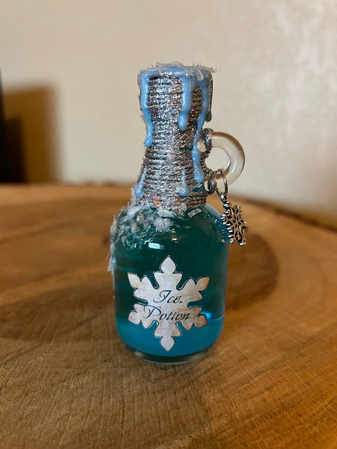 Ice Potion/fire Protection Potion Potion Bottle Harry Potter Bookshelf ...