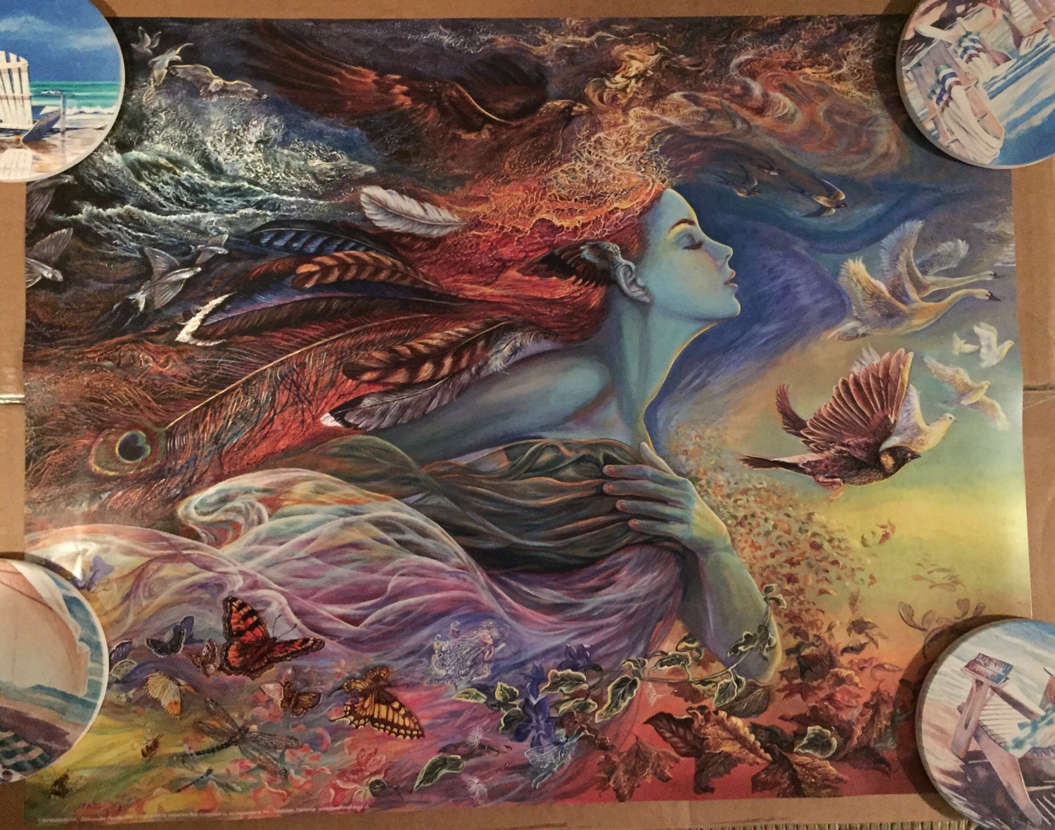 Officially Licensed 16x20 Josephine Wall SPIRIT of - Etsy Canada
