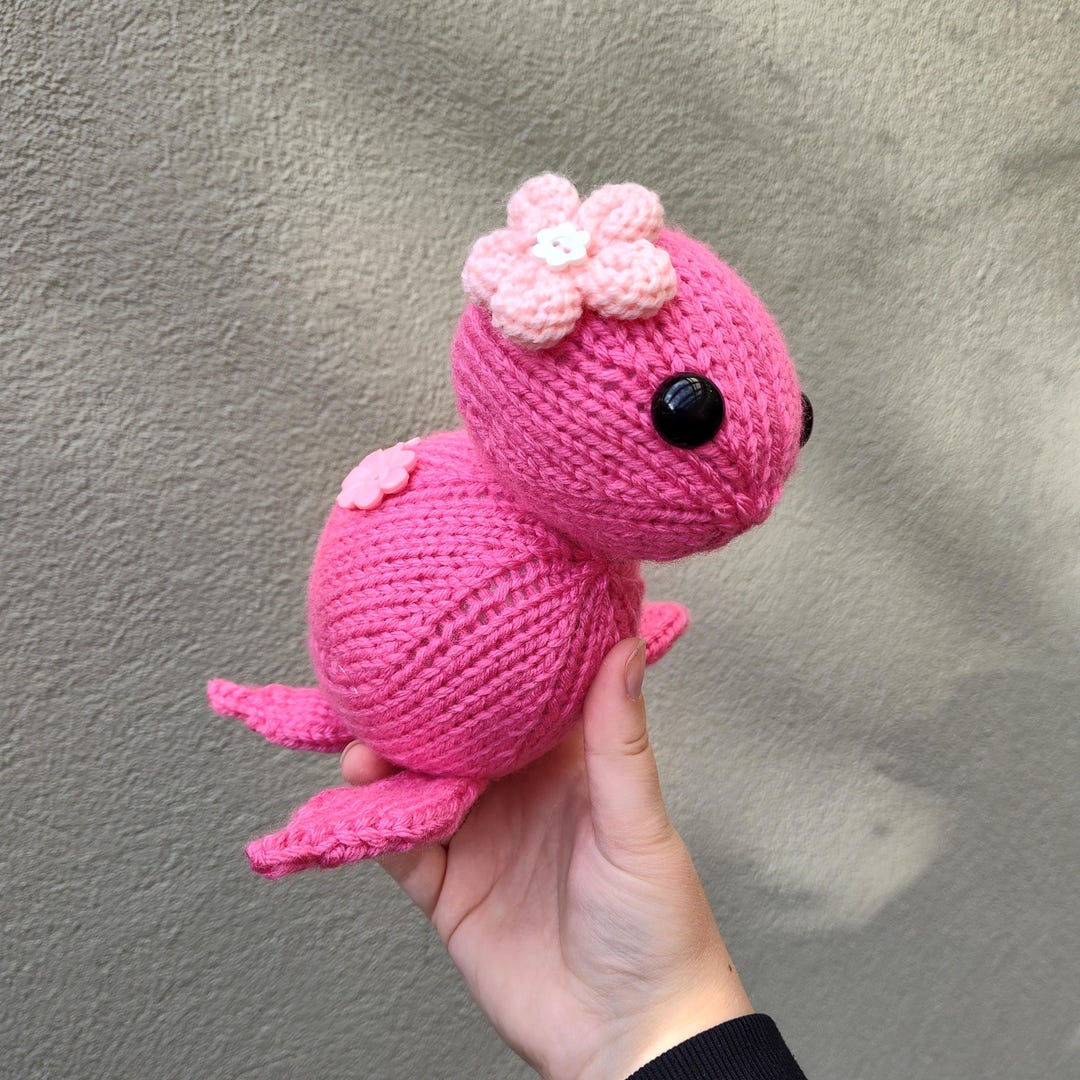 Pink Loch Ness Monster Stuffed Animal - Etsy