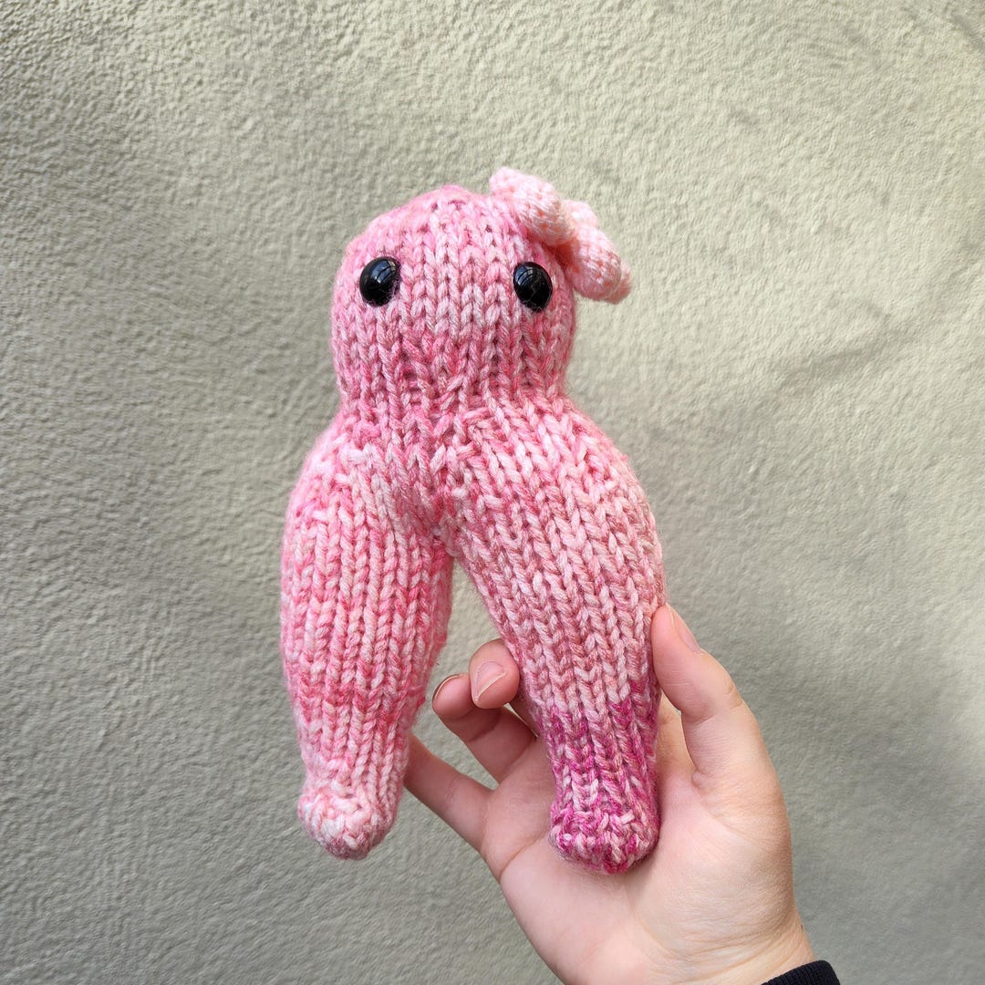 Pink Fresno Nightcrawler Stuffed Animal - Etsy
