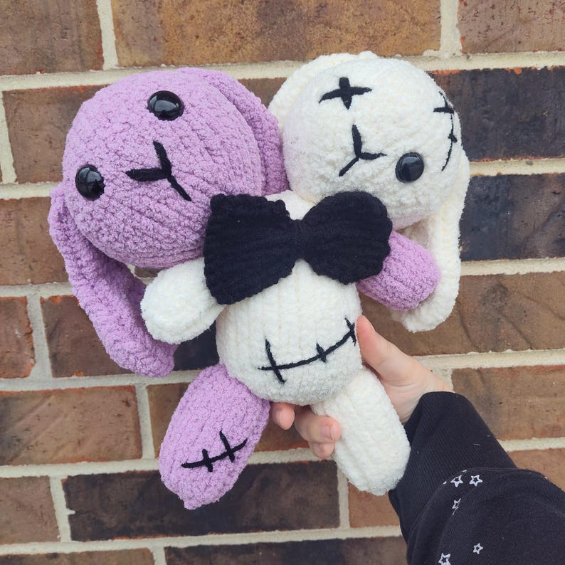 Two Headed Bunny Plush - Etsy