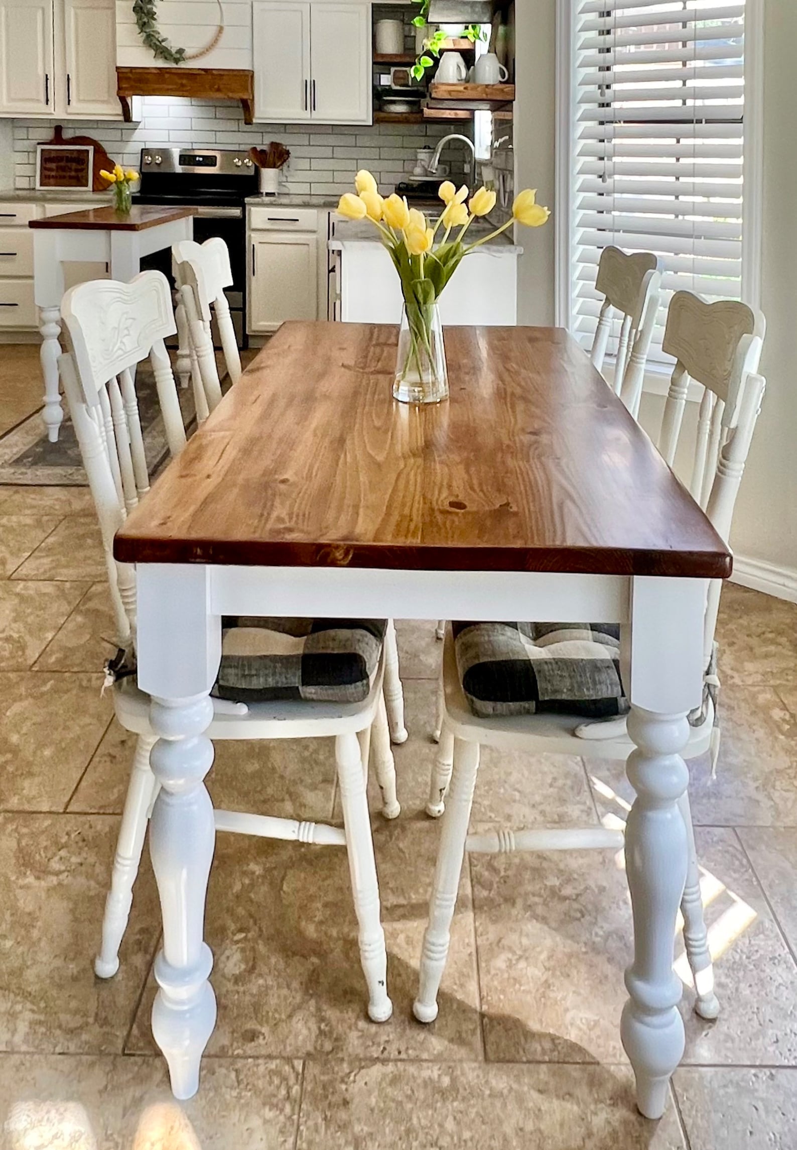 Farmhouse Dining Table - Etsy