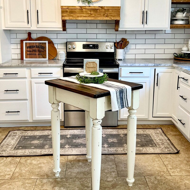 Kitchen Island Table - Etsy