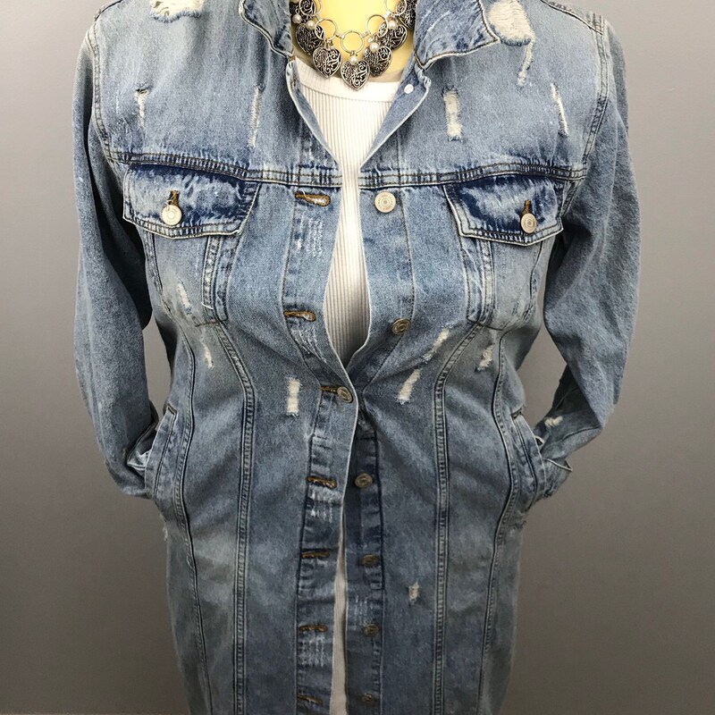 Denim Duster - Etsy