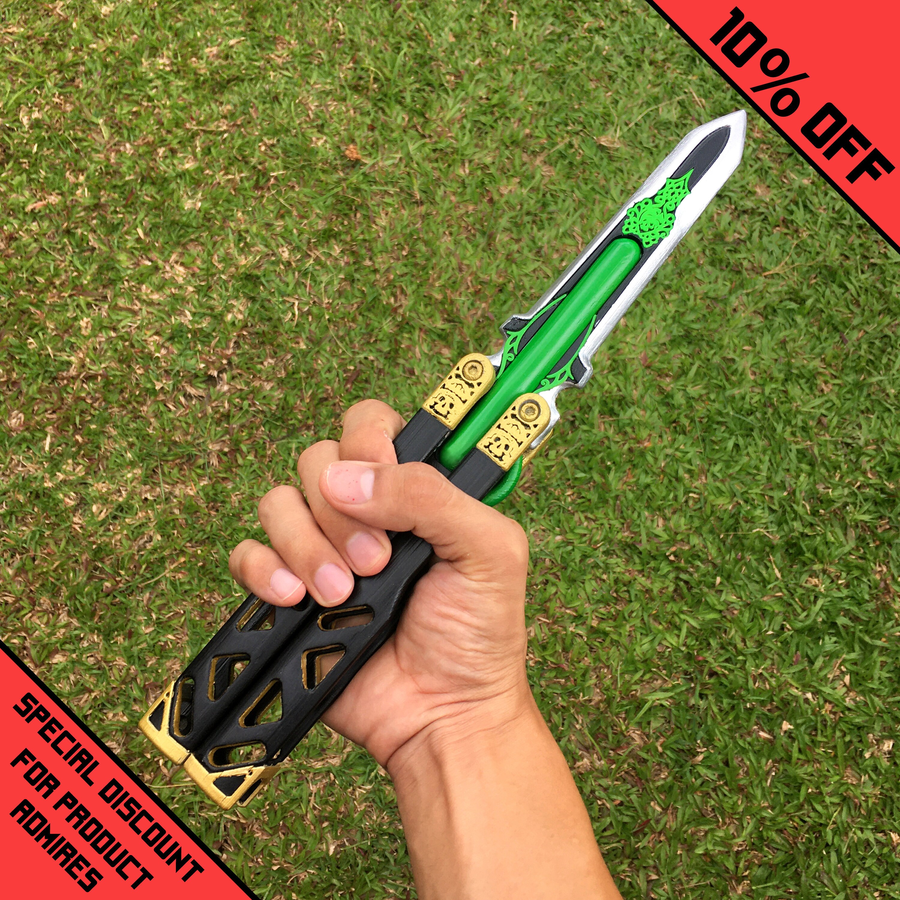 Combination Mouse Or Rat Citizenship Butterfly Knife 3d Print See You