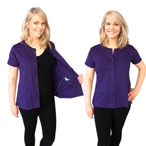 Mastectomy Recovery Clothing Tops to Hold Drains Breast Cancer - Etsy