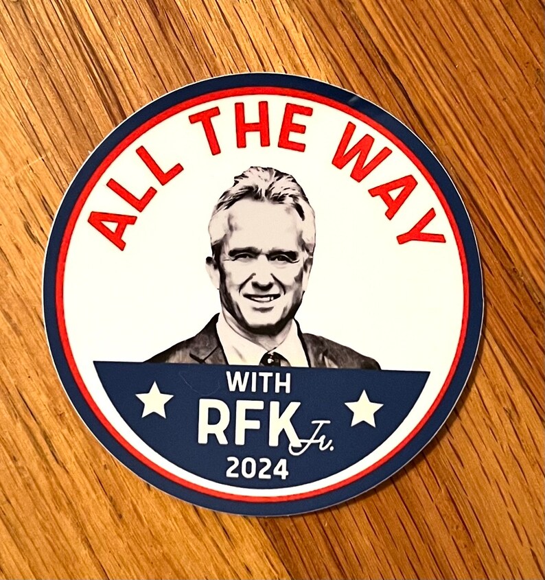 Robert F. Kennedy Jr. RFK Campaign Decal - Etsy