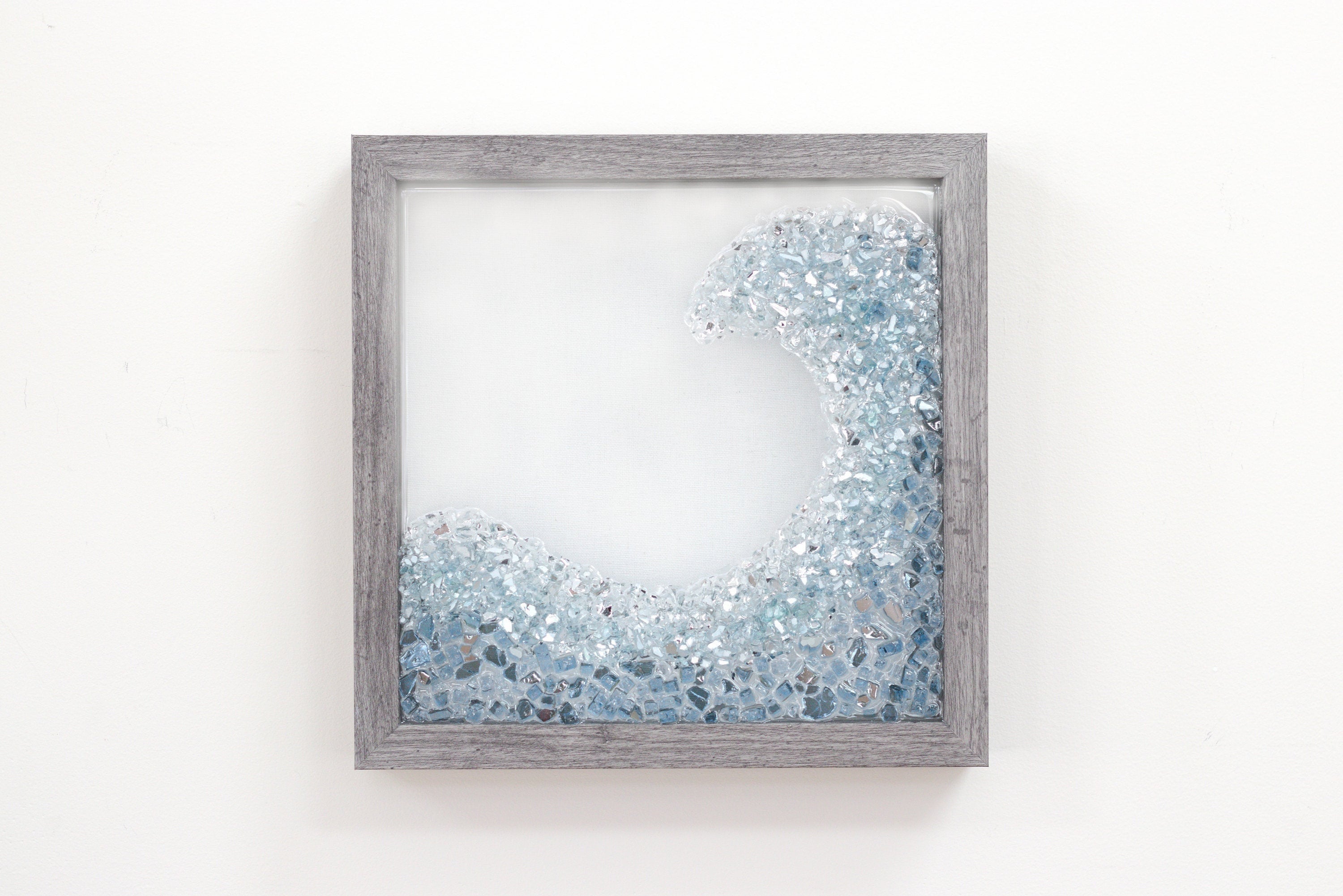 Sea Glass Art Seaglass Art Sea Glass Wall Art Glass Wall Etsy