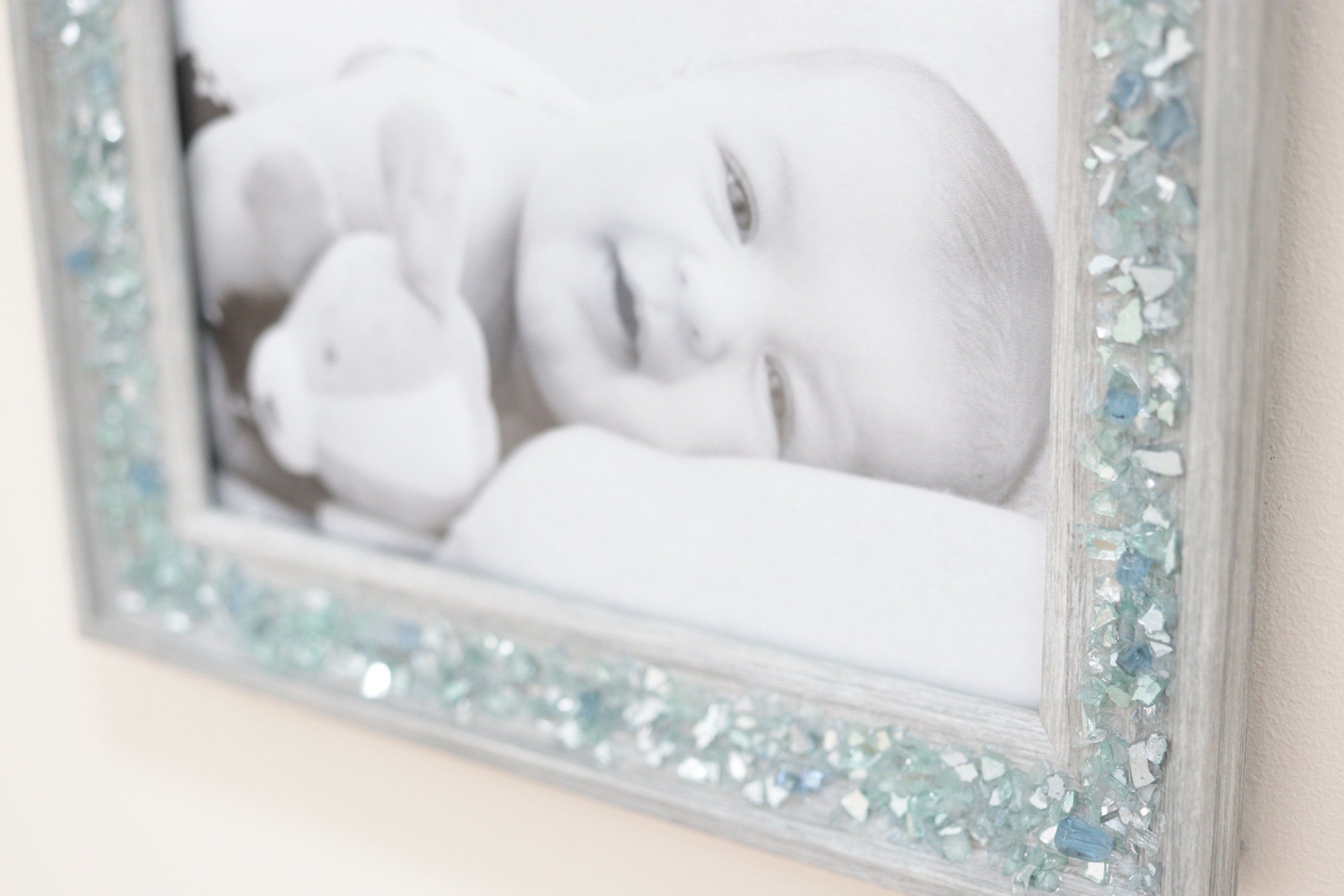 Sea Glass Frame Sea Glass Art Seaglass Picture Frame Sea - Etsy