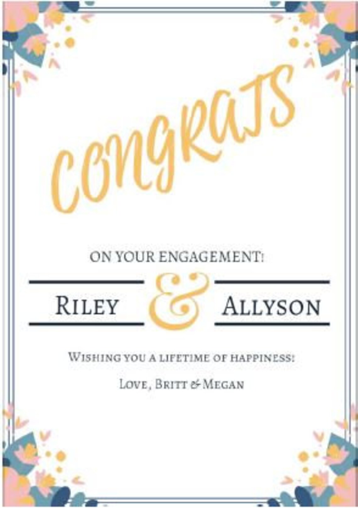 Engagement Labels Wine Labels Engagement Gift Congrats - Etsy