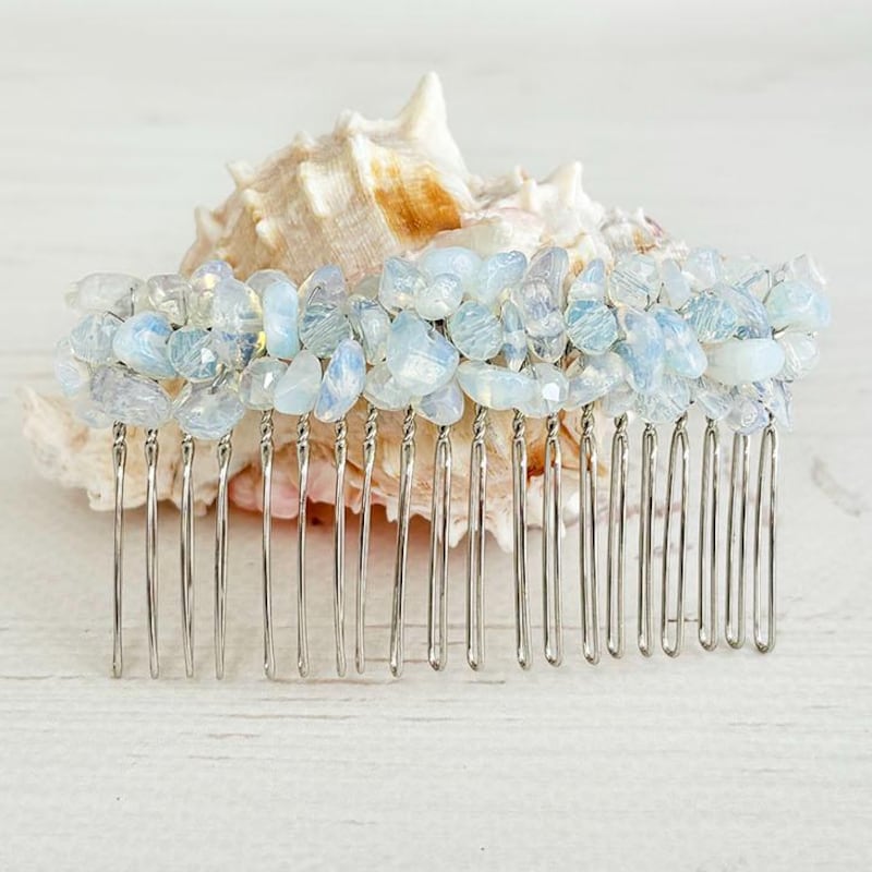 Hair Bead With Bead Pins - Etsy