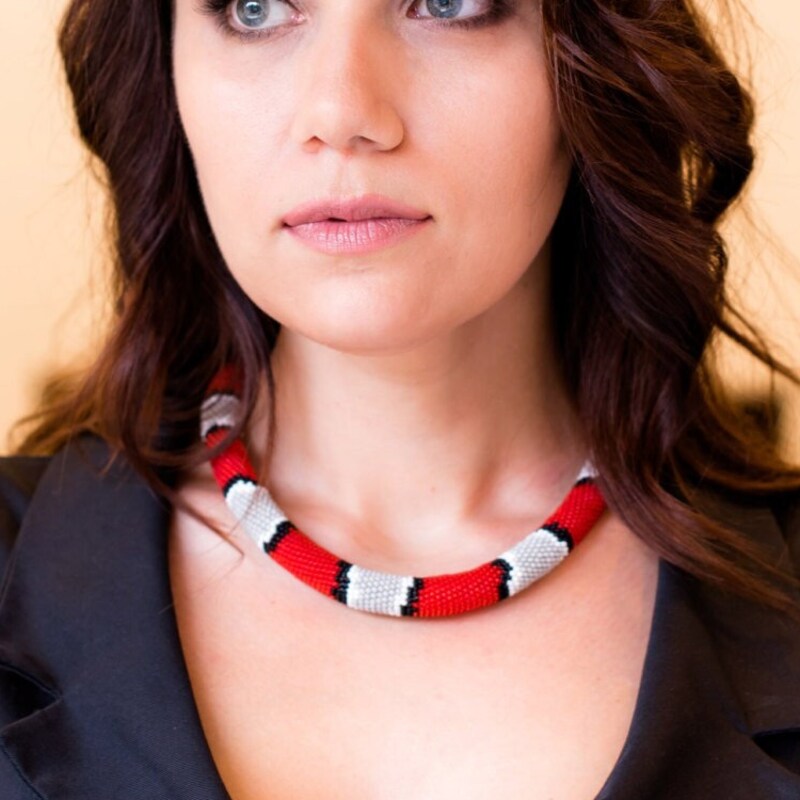 Red Choker Rope - Etsy