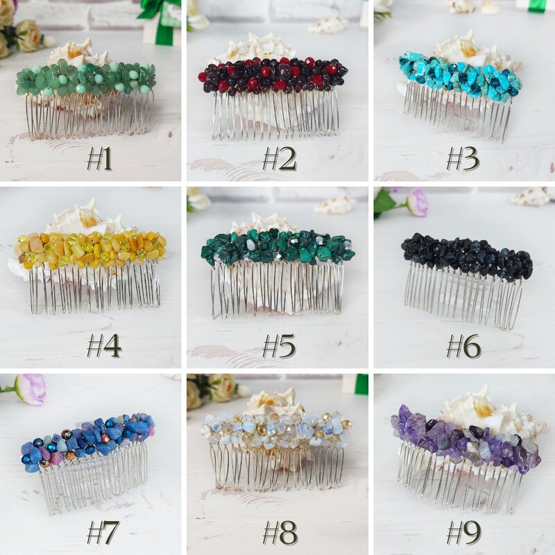 Crystal Hair Comb - Etsy