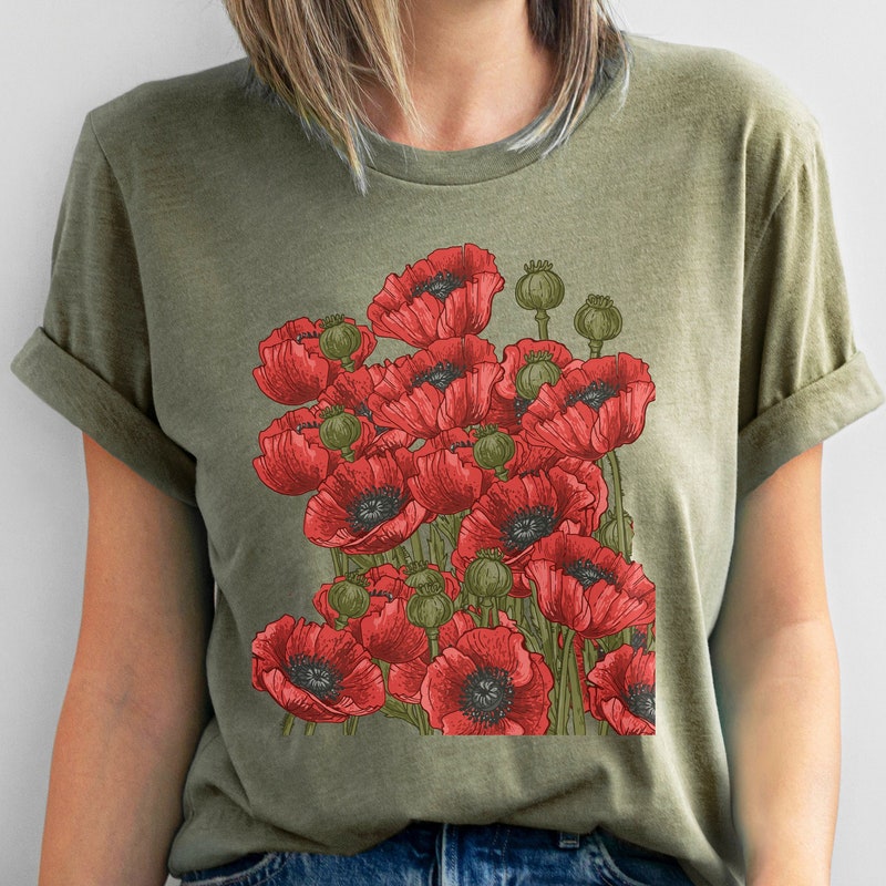 Poppy Garden - Etsy