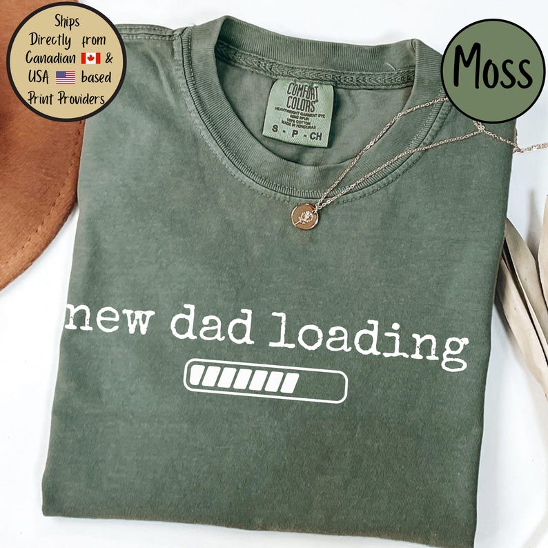 New Dad Comfort Colors Tee, Funny Dad to Be Tshirt, Soon to Be Dad ...